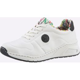 Rieker Damen Sneaker mit Wechselfu&szlig;bett, wei&szlig;, Gr&ouml;&szlig;e 39