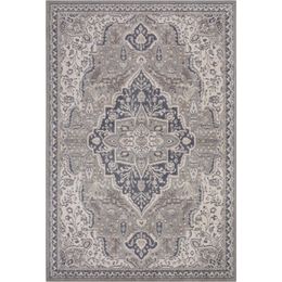 Teppich Hanse Home, B:240cm H:8mm L:340cm, grau, Polypropylen (PP), Wohnzimmer, Teppiche, "Orken", Kurzflor, L&auml;ufer, Orient, Vintage, Wohnzimmer,
