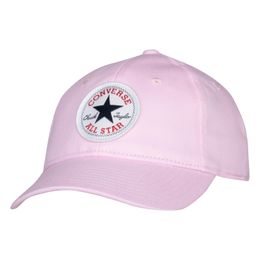 Converse M&auml;dchen Baseball Cap "CAN CHUCK PATCH CURVE BRIM HAT f&uuml;r kids 8-15 Jahre", rot, Basic, bestickt, unifarben, Stoff, Baumwolle, Caps, mit