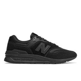 New Balance Herren Sneaker "997H", Gr. 44, schwarz, Leder, Textil, Schuhe