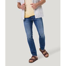 Herren Slim-fit-Jeans "ERIC", blau, Gr. 42, Pioneer Authentic Jeans, unifarben, Denim/Jeans, Obermaterial: 98% Baumwolle, 2% Elasthan, Jeans, in
