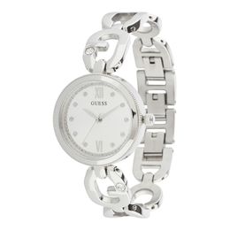 Guess Uhr 'Empower' Damen Gr&ouml;&szlig;e One Size silber / wei&szlig;