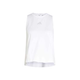 adidas Performance Sporttop 'Tech Intensity' Damen Gr&ouml;&szlig;e M wei&szlig; / offwhite