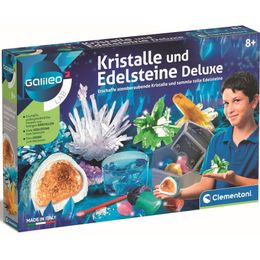 Clementoni Kinder Experimentierkasten "Galileo, Kristalle und Edelsteine Deluxe"wei&szlig;, neutral, Experimentierk&auml;sten, Made in Europe