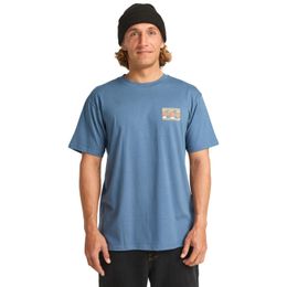 Billabong Herren T-Shirt "Crayon Wave"slate blau, Gr. S, Obermaterial: 100% Walkfrottier;, Shirts