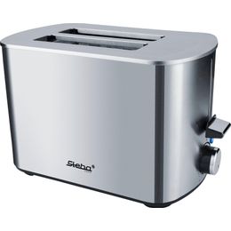 Steba Toaster "TO 20 INOX", B:28,5cm H:18cm T:16,5cm, silber, Toaster