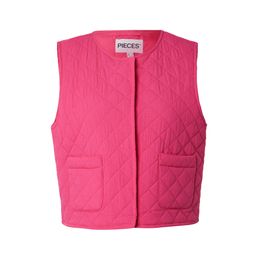 Pieces Weste 'PCSARIA' Damen Gr&ouml;&szlig;e XL fuchsia