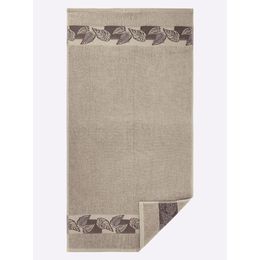 w&auml;schepur Handtuch W&Auml;SCHEPUR, B:50cm L:100cm, beige, 100% Baumwolle, Handt&uuml;cher