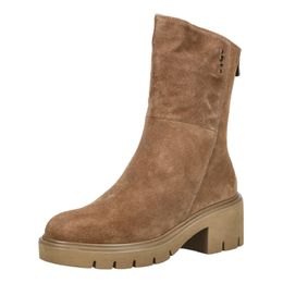 Nero Giardini Damen Stiefelette "Nero Giardini Stiefelette Veloursleder", Gr. 37, braun, Veloursleder, Schuhe