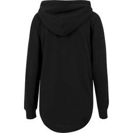 Urban Classics Damen Rundhalspullover "Urban Classics Damen Ladies Oversized Terry Hoody"schwarz, Gr. XS, unifarben, 100% Baumwolle, Pullover