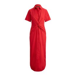 Lauren Ralph Lauren Kleid Damen Gr&ouml;&szlig;e 34 rot Winterkleid
