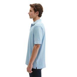 Marc O'Polo MARC O'POLO Herren Poloshirt "aus Baumwoll-Leinen-Mix"dusted blau, Gr. XXXL, unifarben, Obermaterial: 80% Baumwolle, 20% Leinen, Shirts