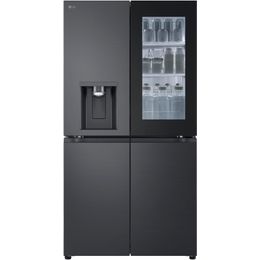 LG Multi Door "GMG961", B:91,4cm H:179,2cm T:73,3cm, schwarz, K&uuml;hlschr&auml;nke
