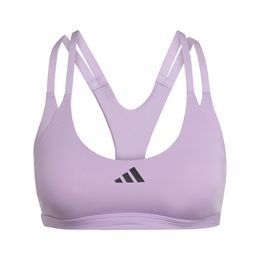 adidas Performance Sport-BH 'Aeroimpact Luxe' Damen Gr&ouml;&szlig;e XL/XXL lavendel / schwarz