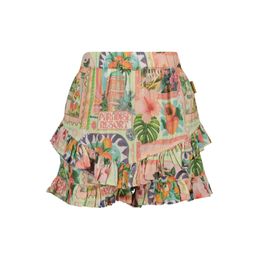 Vingino Shorts 'Rany' M&auml;dchen Gr&ouml;&szlig;e 170/176 gr&uuml;n / orange / rosa / offwhite