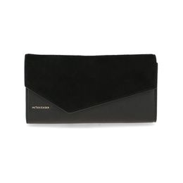 Peter Kaiser Damen Clutch "Peter Kaiser Taschen Veloursleder", schwarz, Veloursleder, Taschen