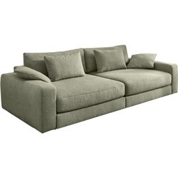 Jockenh&ouml;fer Big-Sofa, B:290cm T:135cmsalbei, gr&uuml;n, JOCKENH&Ouml;FER GRUPPE, Korpus: 100% Polyester;Kissen: 100% Polyester, Sofas, "Milano XXL, B: 290 cm", mit