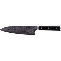 Kyocera Allzweckmesser "JAPAN", Klingenl&auml;nge 18cm, schwarz, Kochmesser, extrem scharf, Hochleistungsklinge, Zirkoniakeramik, handgeschliffen