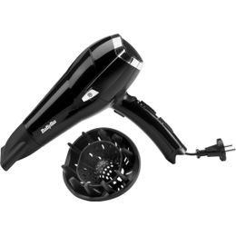 BaByliss Haartrockner "BaByliss CordKeeper 2000 Haartrockner mit Kabeleinzugsfunktion, D374DE", schwarz, B:28cm H:27,5cm T:10cm, Haartrockner, 2000 W