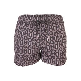 Hugo Badeshorts 'NALU' Herren Gr&ouml;&szlig;e XL rosa / schwarz / wei&szlig;