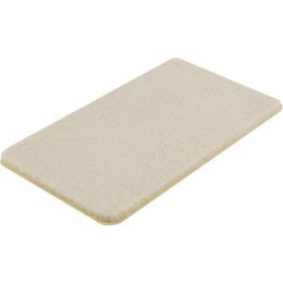 Badematte Kleine Wolke, H:30mm, beige, Polyacryl, Badematten, "RELAX, Badvorleger, Badezimmer Teppich", Badteppich, meliert, rechteckig, rund & als