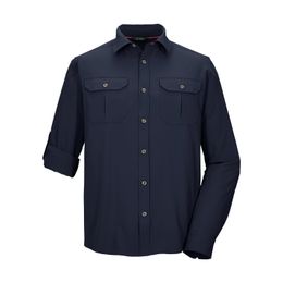 Killtec Herren Funktionshemd "KOS 65 MN WVN SHRT"navy, Gr. XXL, Obermaterial: 100% Polyester;Futter: 100% Polyester, Hemden, Schnelltrocknendes
