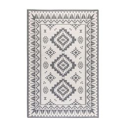 Teppich ELLE DECORATION, B:200cm H:5mm L:290cm, silber, Polypropylen, Wohnzimmer, Teppiche, "Dynamic, Wendeteppich", Flachgewebe, In-& Outdoor,