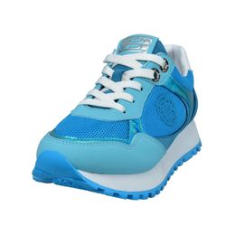 Bagatt Damen Sneaker "Bagatt Sneaker Lederimitat", Gr. 41, blau, Lederimitat, Schuhe