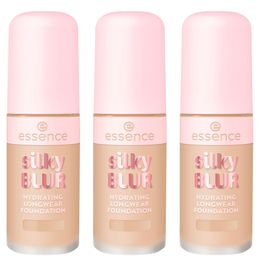 Essence Damen Foundation "SILKY BLUR HYDRATING LONGWEAR FOUNDATION", 90ml120, Teint-Kosmetika