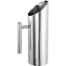 APS Wasserkanne "Pitcher &Oslash; 9 cm, H&ouml;he 27,5 cm, 1,2 Liter", 1,2 l, silber, Kannen, aus 18/8 Edelstahl, hochgl&auml;nzend