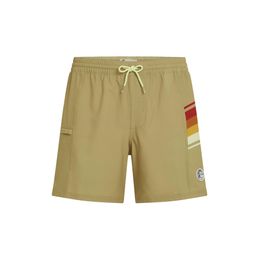 O`Neill O'neill Badeshorts Herren Gr&ouml;&szlig;e XL sand / rot / wei&szlig;
