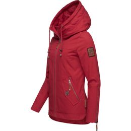 Navahoo Damen Outdoorjacke "Wekoo", rot, Gr. M, Oberstoff: 100% Baumwolle; Futter: 100% Polyester; &Auml;rmelfutter: 100% Polyester, Jacken, moderner