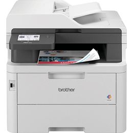 Brother Multifunktionsdrucker "MFC-L3760CDW", B:41cm H:40,1cm T:44,4cm, wei&szlig;, Drucker