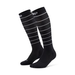 CEP Pro Run Reflective Tall Socks Bekleidung Herren schwarz