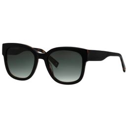 BRENDEL EYEWEAR Damen Sonnenbrille "Modell 906203"schwarz, leicht gl&auml;nzend, Sonnenbrillen, Form Karree/Eckig, Logoschriftzug auf B&uuml;gel,