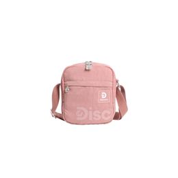 DISCOVERY Damen Schultertasche "Commuter"pink, bedruckt, Taschen, mit RFID-Rei&szlig;verschlusstasche