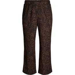 ZIZZI Hose 'Vtalia' Damen Gr&ouml;&szlig;e 62/64 braun / cognac / schwarz