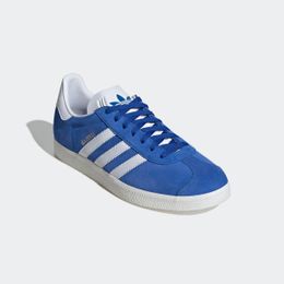 Herren Sneaker "GAZELLE", adidas originals, Gr. 38,5, blau, Leder, Synthetik, Schuhe