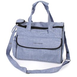 CHIC 4 BABY CHIC4BABY Baby Wickeltasche "Komfort, hellblau", blau, Polyester, Taschen