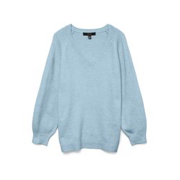 V&eacute;ro Moda Vero Moda Pullover 'VMLeaf' Damen Gr&ouml;&szlig;e L hellblau