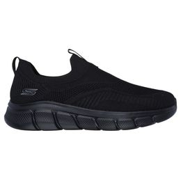 Skechers Herren Slip-On Sneaker "BOBS B FLEX-", Gr. 40, schwarz, Textil, unifarben, Schuhe, Slipper, Freizeitschuh, Halbschuh mit d&auml;mpfendem Memory