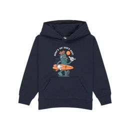 Quiksilver Jungen Hoodie "Graphics"schwarz navy, Gr. 4, Obermaterial: 55% Walkfrottier, 45% Microfaser;, Sweatshirts