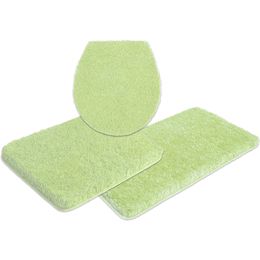 Badematte OTTO HOME, H:30mm, gr&uuml;n, Polyester, Badematten, "Sanremo, Badvorleger, Badezimmer Teppich, sehr weich", Badteppich, unifarben, rechteckig,
