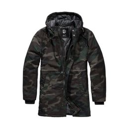 Brandit Herren Parka "Brandit Herren Grid-Camo Parka"woodland, Gr. 7XL, mehrfarbig, 100% Polyester, Jacken