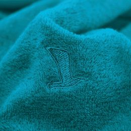 M&ouml;ve Badetuch M&Ouml;VE, B:80cm L:150cm, blau, Walkfrottee, Baumwolle, Handt&uuml;cher, "Superwuschel", Badetuch mit Bord&uuml;re, 100% Premium Cotton Baumwolle,