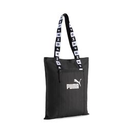 Puma Damen Schultertasche "BASE TOTE"Puma schwarz, Polyester, unifarben, Taschen, sportlicher Stil, f&uuml;r sportliche Aktivit&auml;ten, aus Polyester