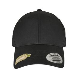 Flexfit Flex Cap "Flexfit Accessoires Recycled Poly Twill Snapback"schwarz, unifarben, 100% Polyester (Recycelt), Caps