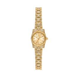 Michael Kors Damen Quarzuhr "MICRO PETITE LEXINGTON"gelbgoldfarben, goldfarben, Armbanduhren, Armbanduhr, Damenuhr, Edelstahlarmband, analog,