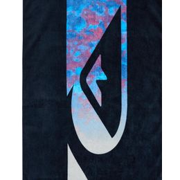 Quiksilver Herren Badeponcho "Freshness"nebulas blau fade reflection, Obermaterial: 100% Walkfrottier;, Hausm&auml;ntel