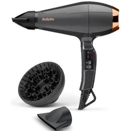 BaByliss Ionic-Haartrockner "BaByliss Italian Air Pro Haartrockner mit Ionen-Technologie, 6719DE", schwarz, Kunststoff, B:24,5cm H:26,5cm T:9,5cm,